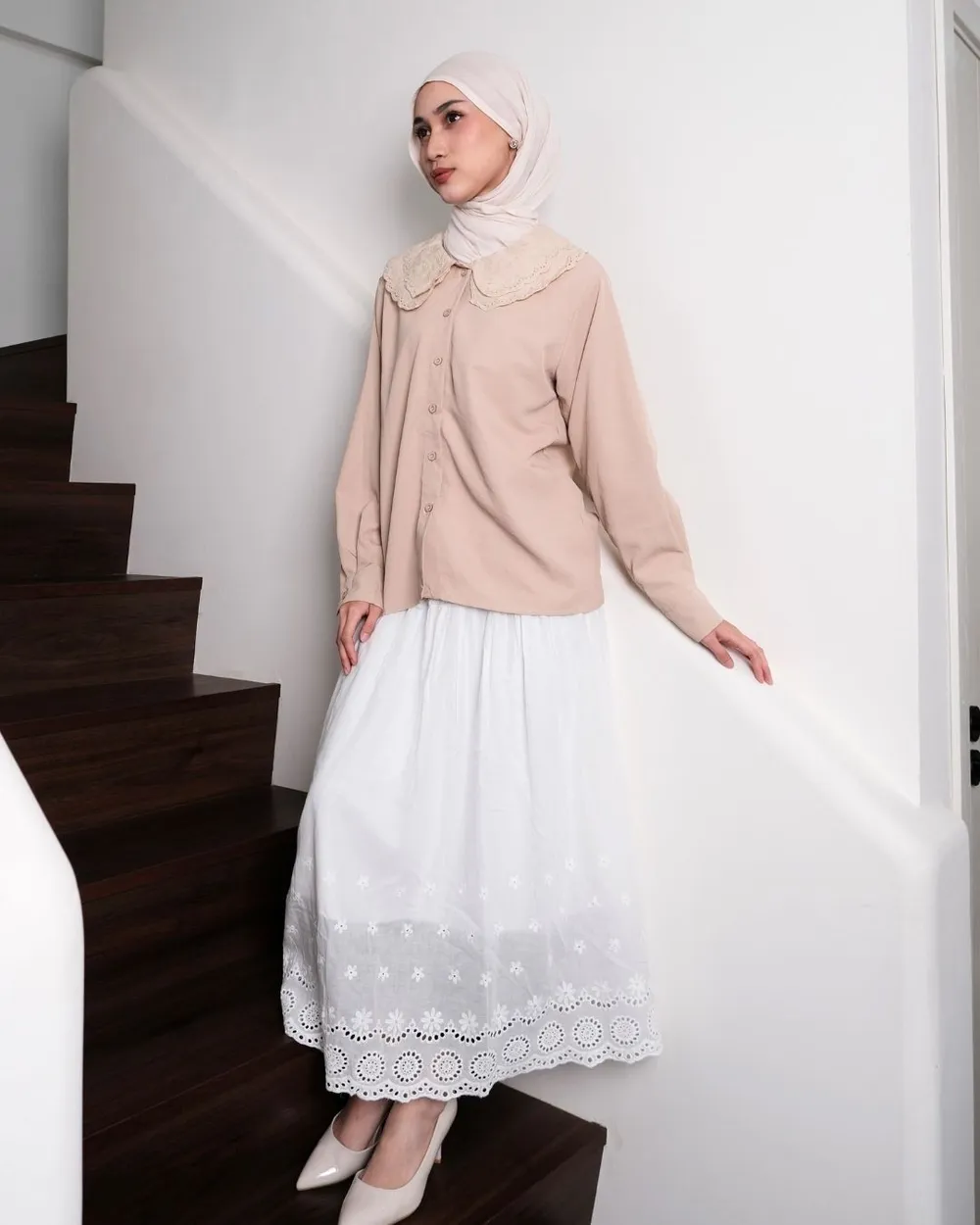 Dasya Cotton Wrinkle Top | Women | Pinkdose
