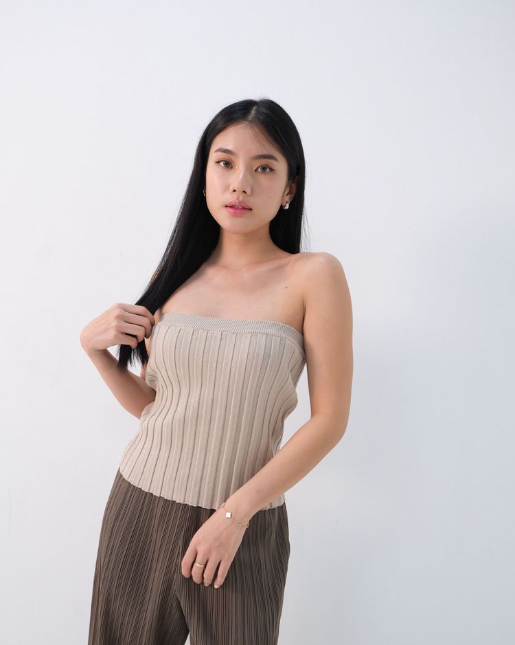 Masha Knit Tube Top | Women | Pinkdose