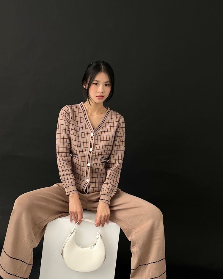 Jollene Long Sleeve Cullote Set | Women | Pinkdose