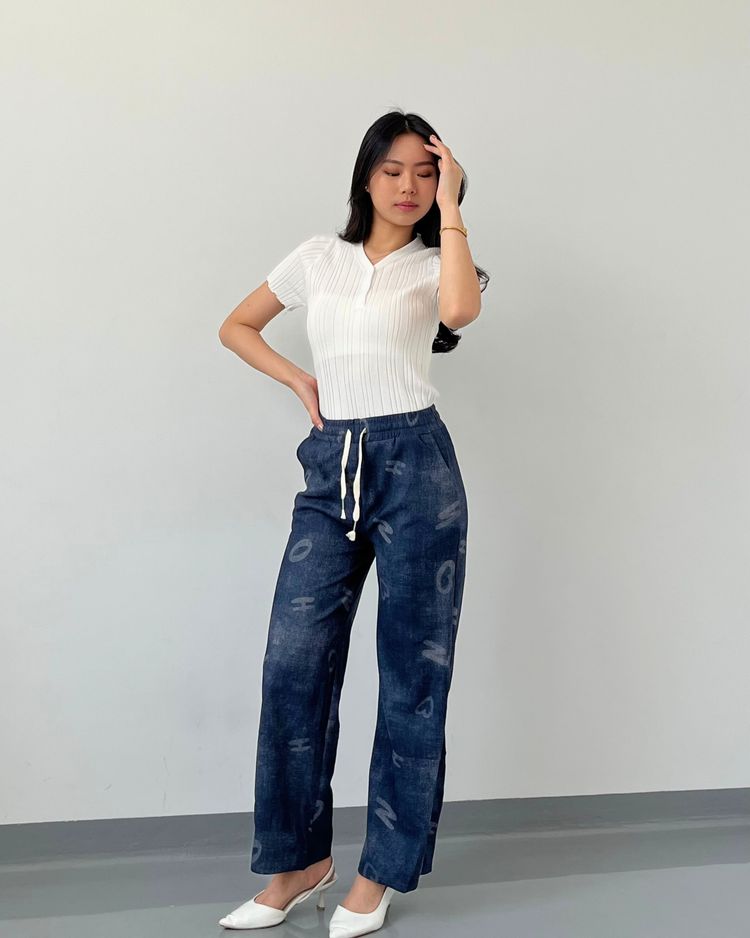 Mara Denim String Cullote | Women | Pinkdose