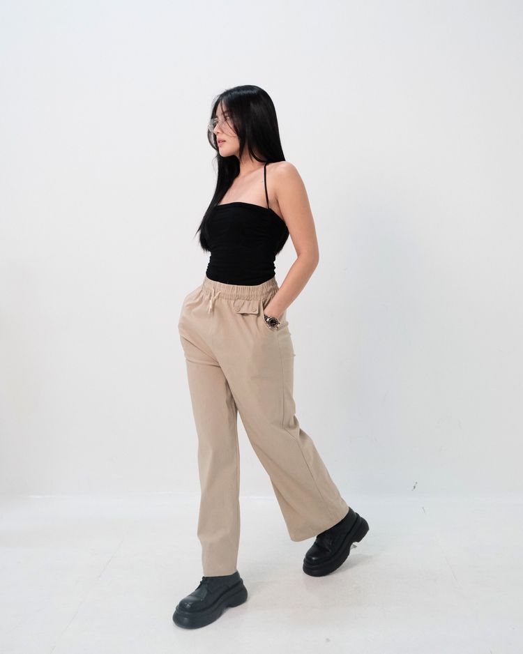 Emi Cottons Stretch Cullote | Women | Pinkdose