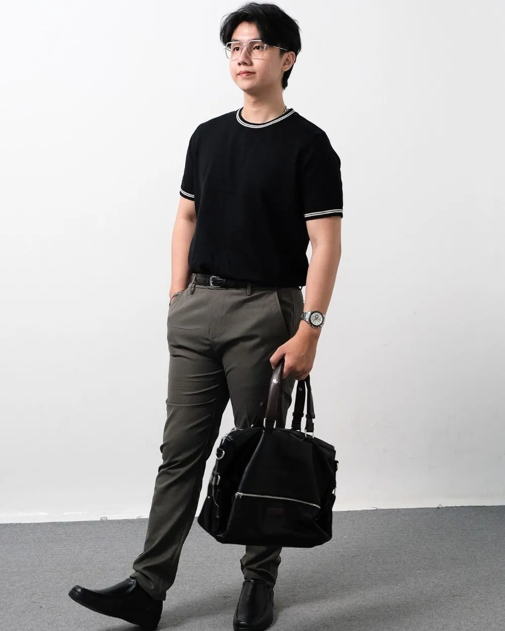 Chiko Office Pants | Men | Blue Label